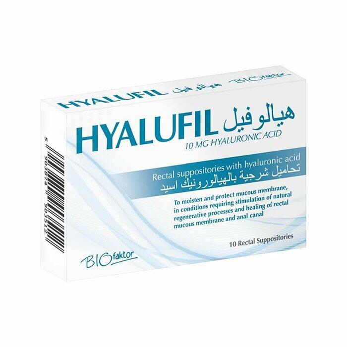 New Smart | BIOFAKTOR HYALUFIL 10MG HYAL ACID 5 RECTAL SUPPOSITORIES